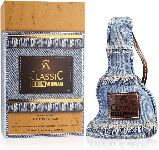 Chris Adams Classic Denim for Women - Eau De Parfum - 100ml | Zacshop